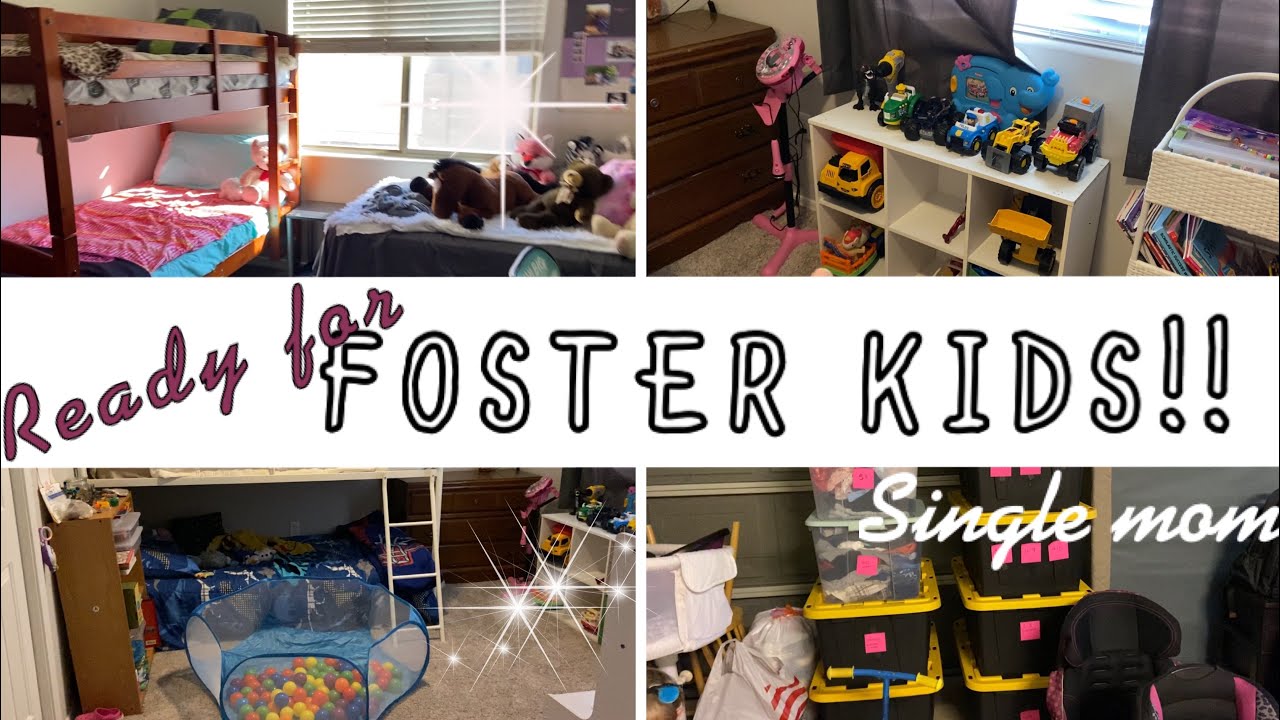 FOSTER KIDS ROOM TOUR//ALL SET FOR FOSTER KIDS!//SINGLE MOM OF4//FOSTER ...