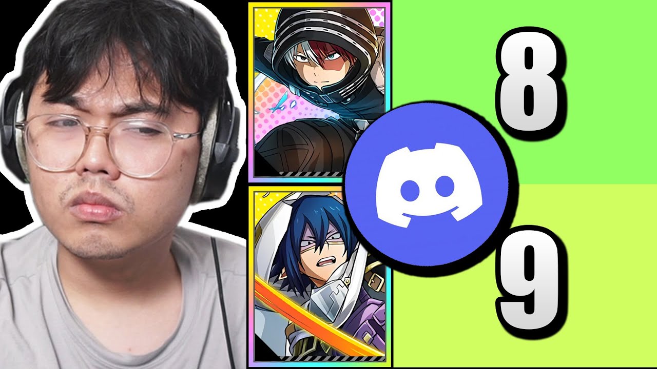 Reviewing this CONFUSING Discord Community UR Ranking System (My Hero ...