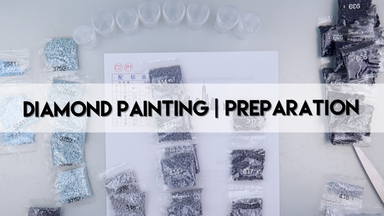 Diamond Painting - Preparation | Ever Moment - New York - YouTube