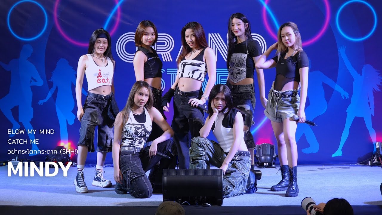 MINDY - BLOW MY MIND + CATCH ME + อย่ากระโตกกระตาก (SHH!) @ GRANDSTAR ...