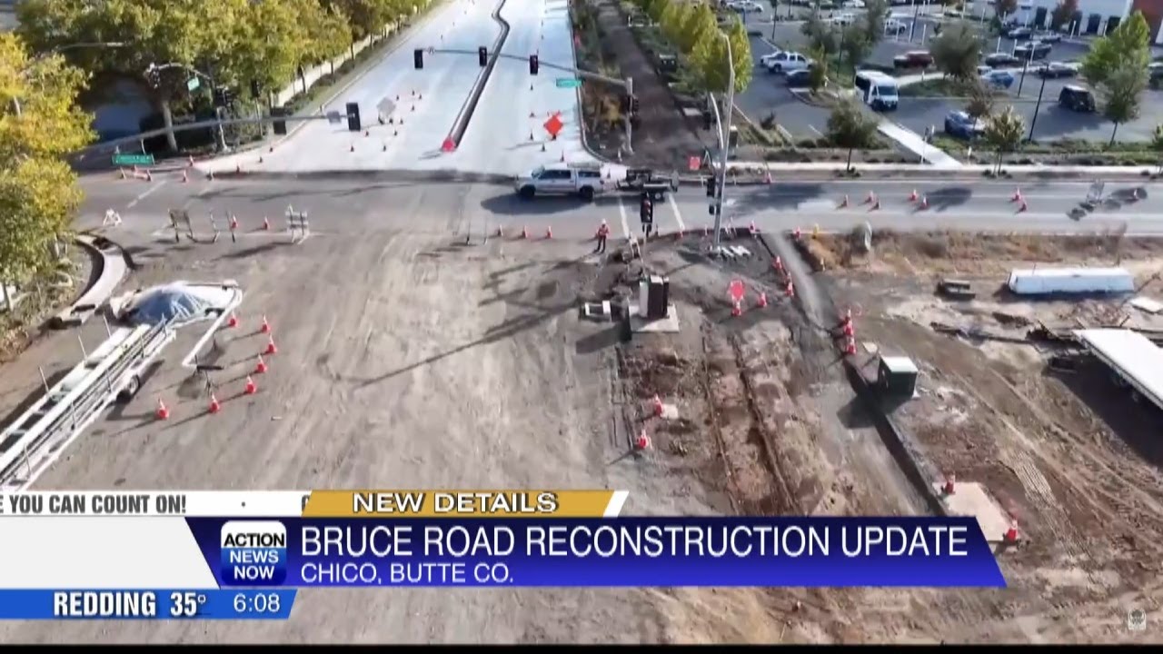 Update on Bruce Road reconstruction project - YouTube