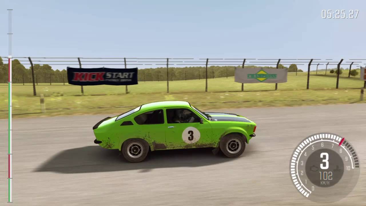 Opel kadet Dirt Rally Allemagne - YouTube