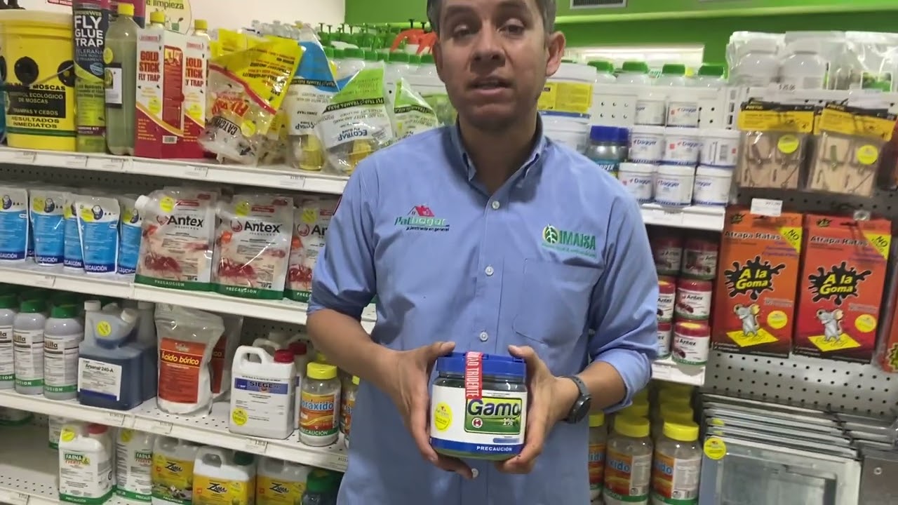 Gamo 1 Kg (imidacloprid) Insecticida Para Gallina Ciega - YouTube