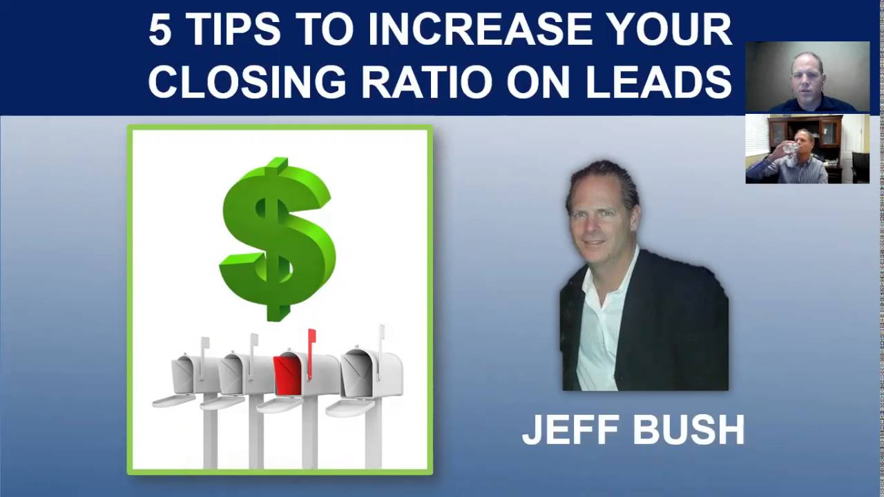 5 Tips to Increase your Closing Ratios on Mortgage Leads - YouTube