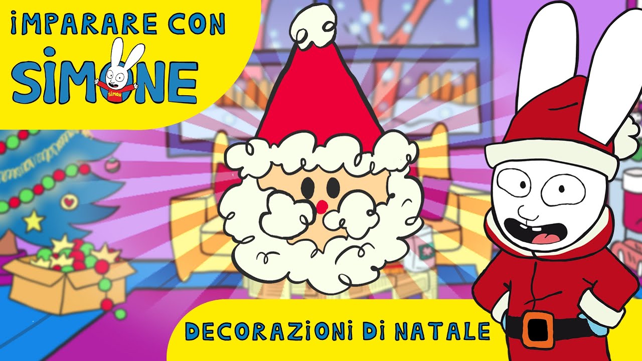 Simone 🎅 Decorazioni di Natale 🎄 *Imparare con Simone* [Ufficiale ...