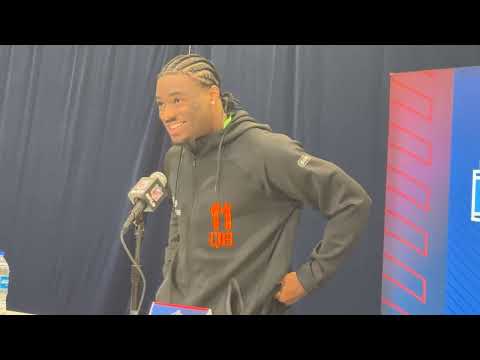 QB Jalen Milroe Speaks At The NFL Combine - YouTube