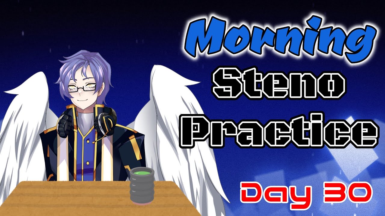 [Steno] Learning Steno (Day 30) / ステノのお勉強 (30日目) - YouTube