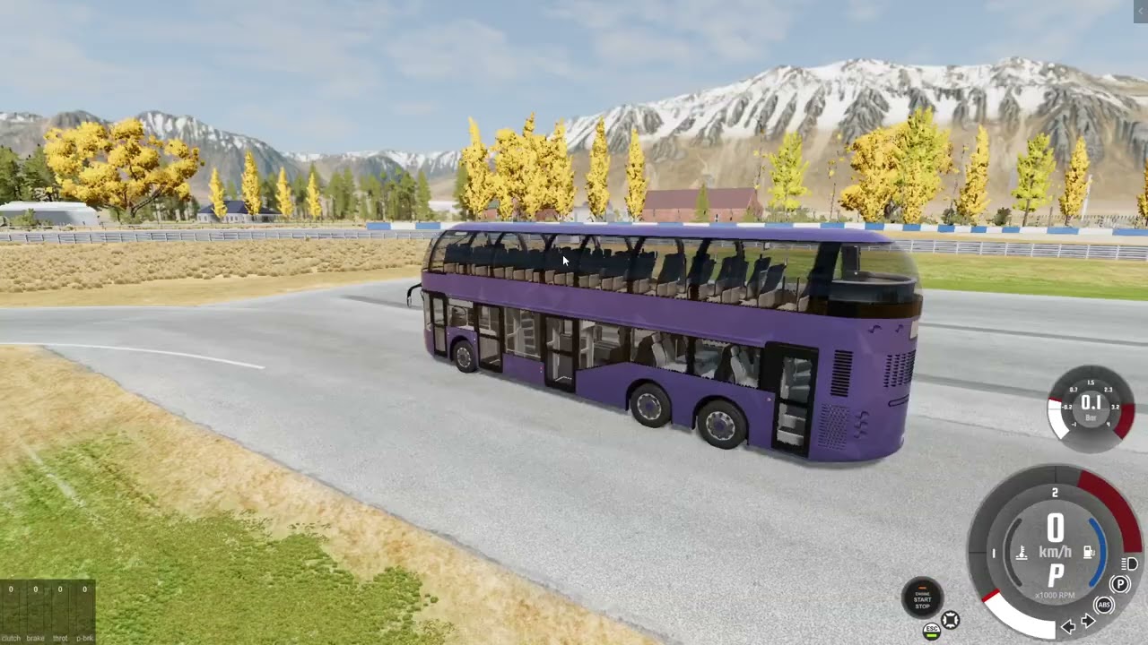 BeamNG Drive - NOVO ONIBUS / BUS / POV - YouTube