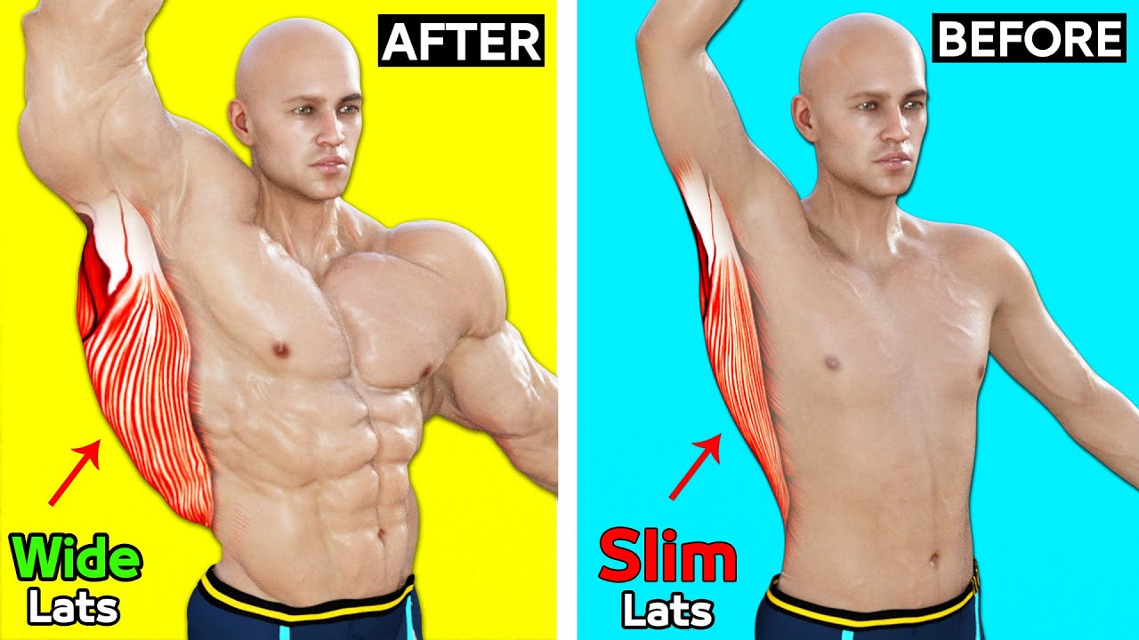 9 Best Exercise To Lower Lats workout (V-TAPER) - YouTube