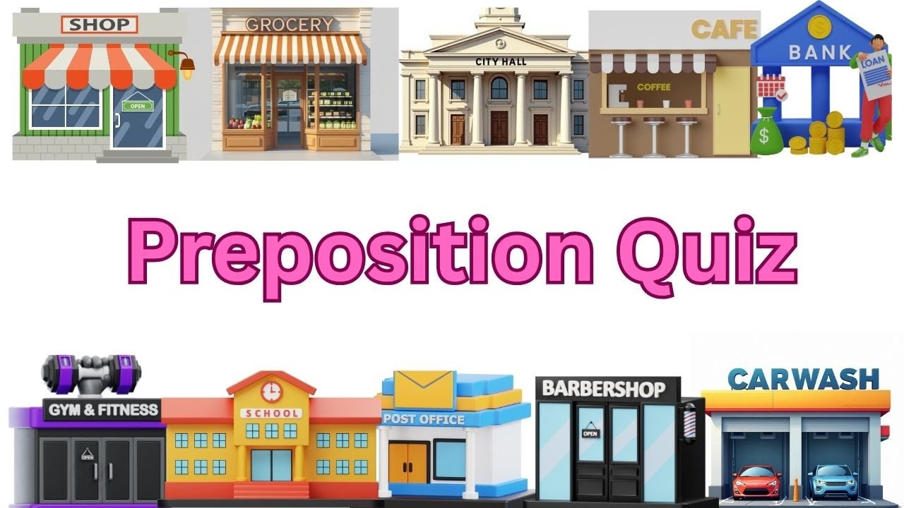 Can You Choose the Right Preposition? | English Grammar Quiz - YouTube