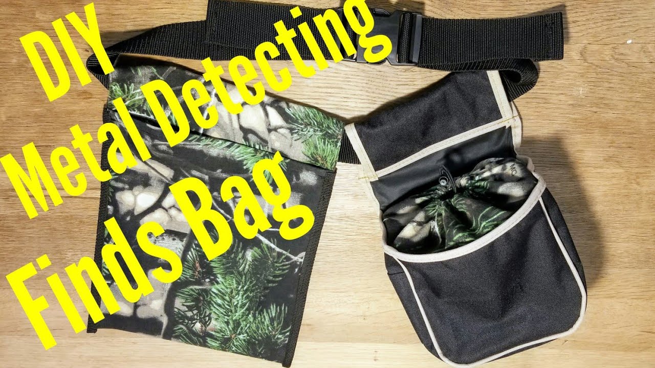 DIY Metal Detecting Treasure Pouch - YouTube