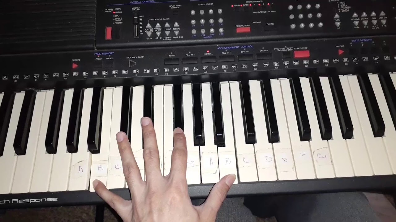 En vano no fue (Gilberto Peguero) piano - YouTube