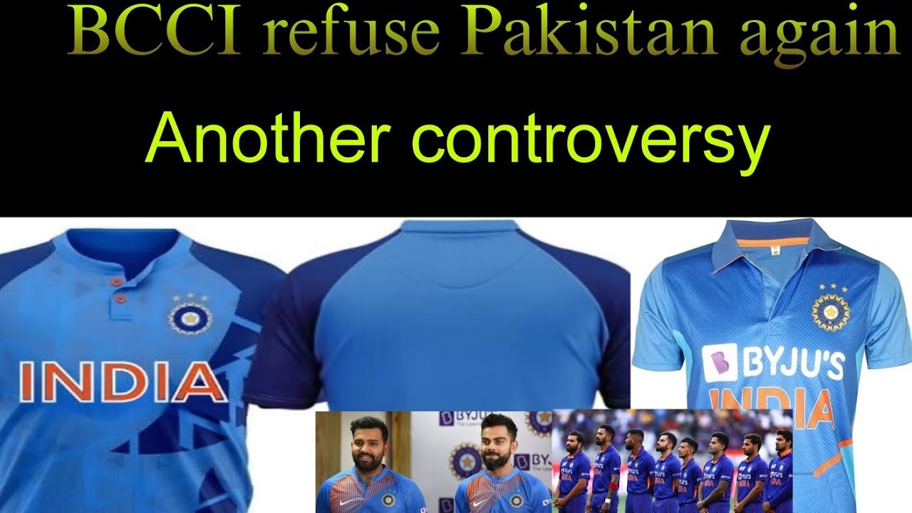 BCCI refused to print Pakistan Name on its official Jersey of Champion ...