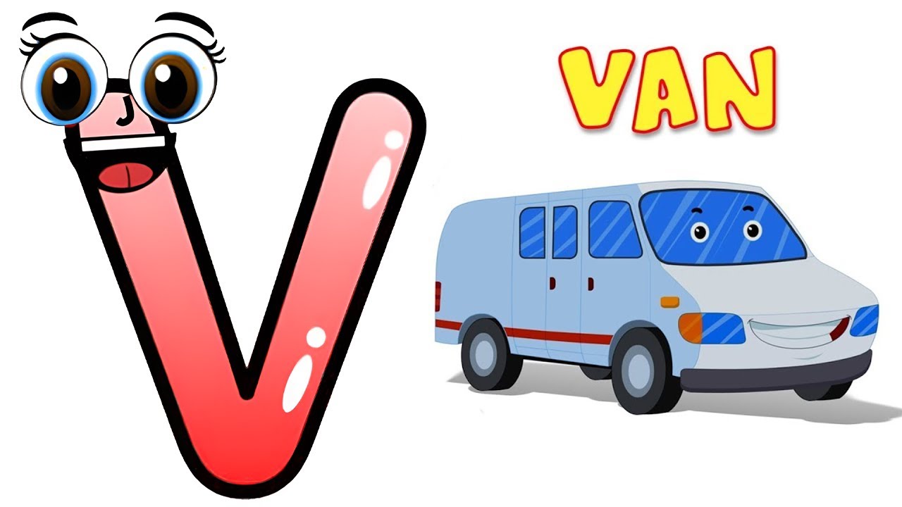 Phonics Letter v Song | Alphabet Songs For Children | Phonics Letters ...