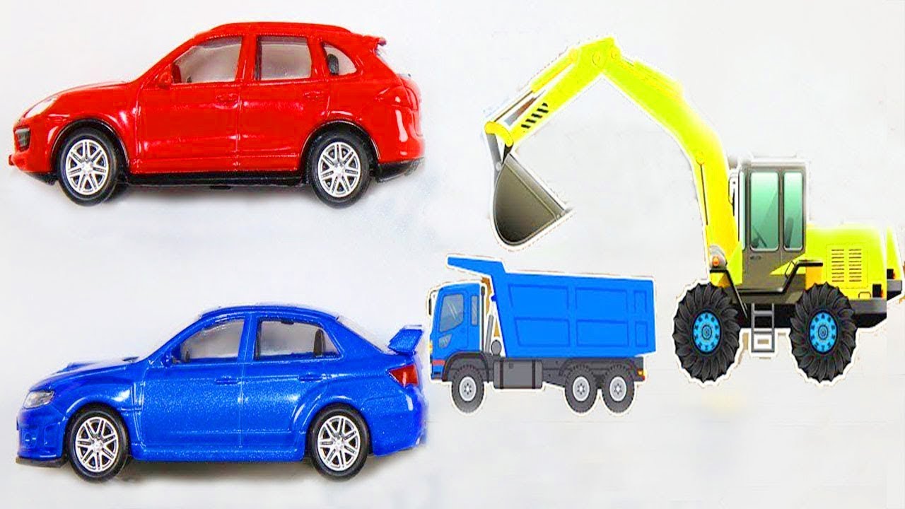 Video Learning Street Vehicles Names and Sounds for kids !! Learn Cars ...