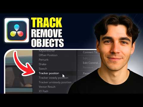 How To Track And Remove Objects In Davinci Resolve Fusion (Tutorial 2026)