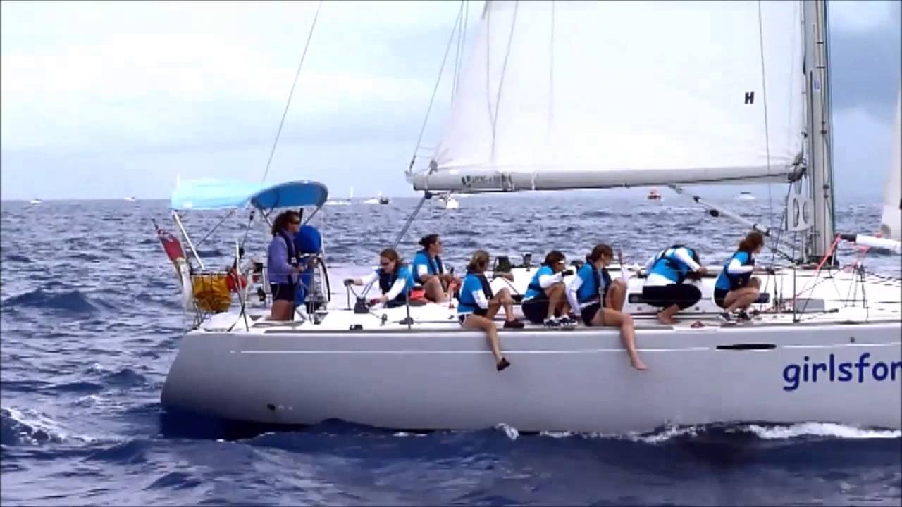 Girls for Sail @ The ARC 2013 Starting line - YouTube
