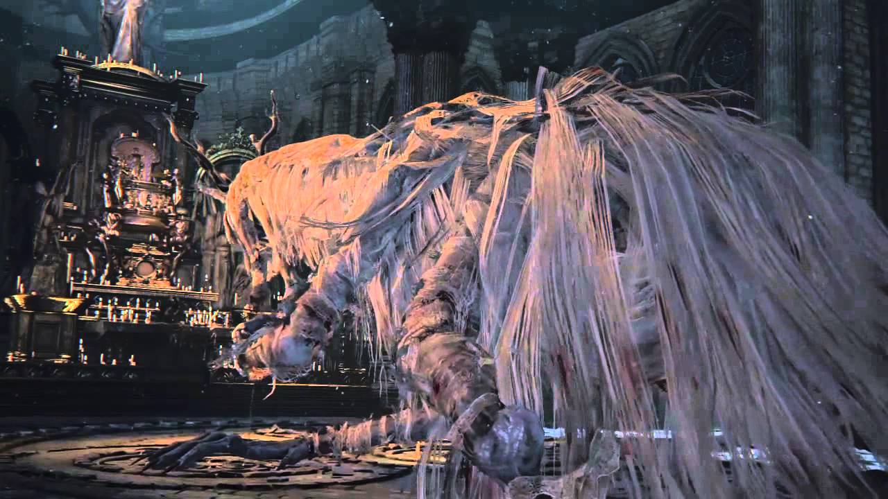 Bloodborne co op 3rd boss fight - YouTube