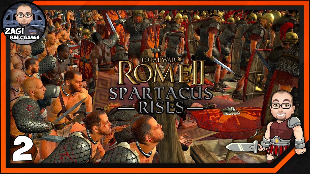 ⚔️ Spartacus Rises! | Taking Towns | Ep. 2 | Rome II Total War - YouTube