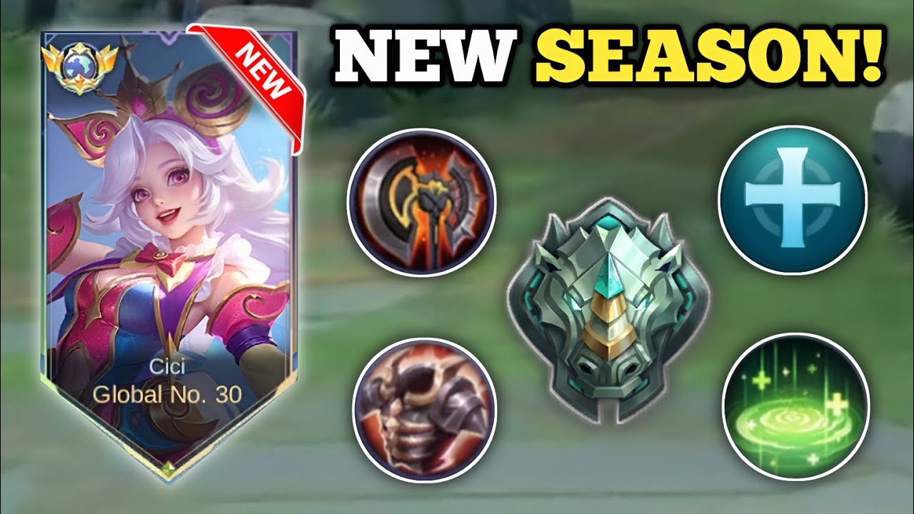 CICI NEW SEASON BEST BUILD AND EMBLEM! (100% broken!💀) CICI BEST BUILD ...