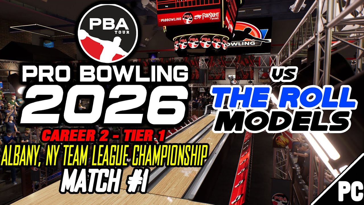 PBA Pro Bowling 2026 | CAREER 2 T1 | Albany, NY Team League | Match 1 ...