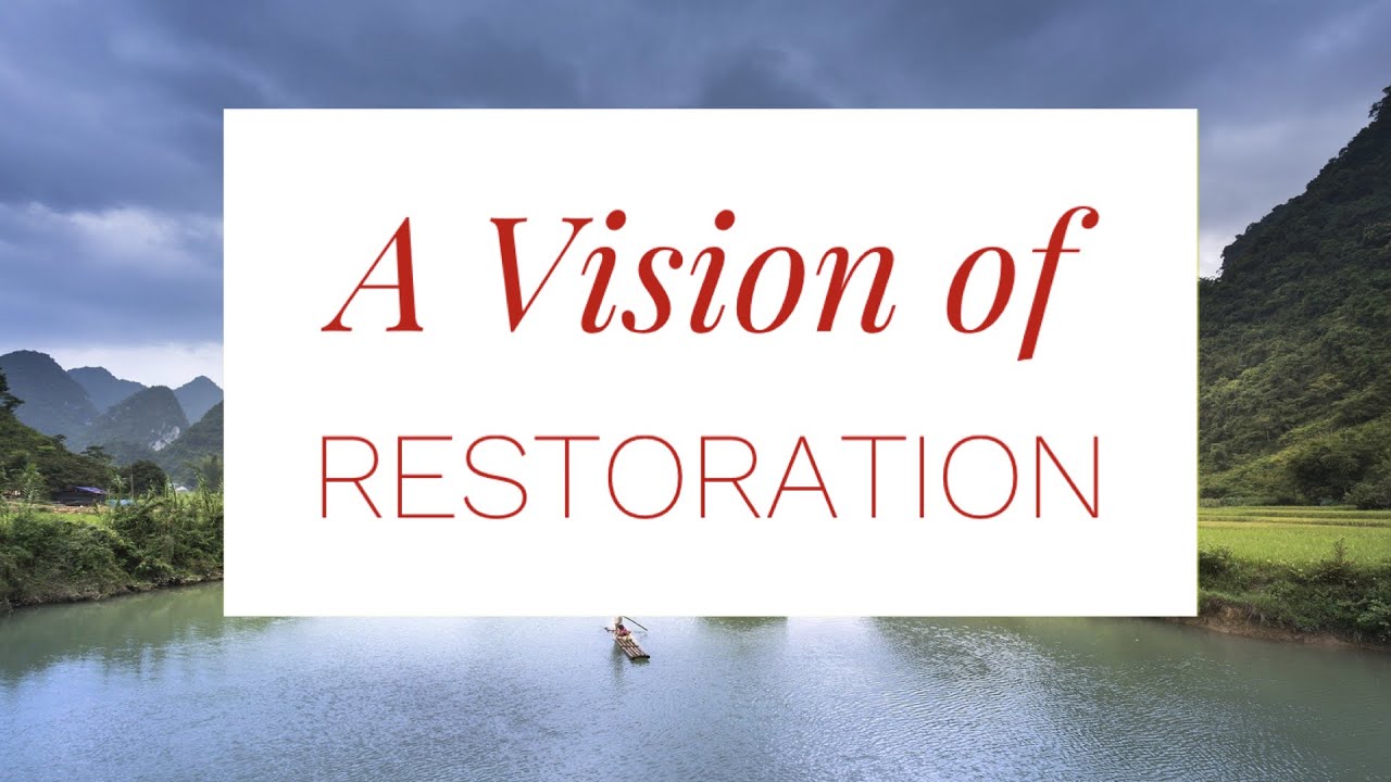 A Vision of Restoration, Sunday School Lesson, May 3, 2020, Zephaniah 3 ...