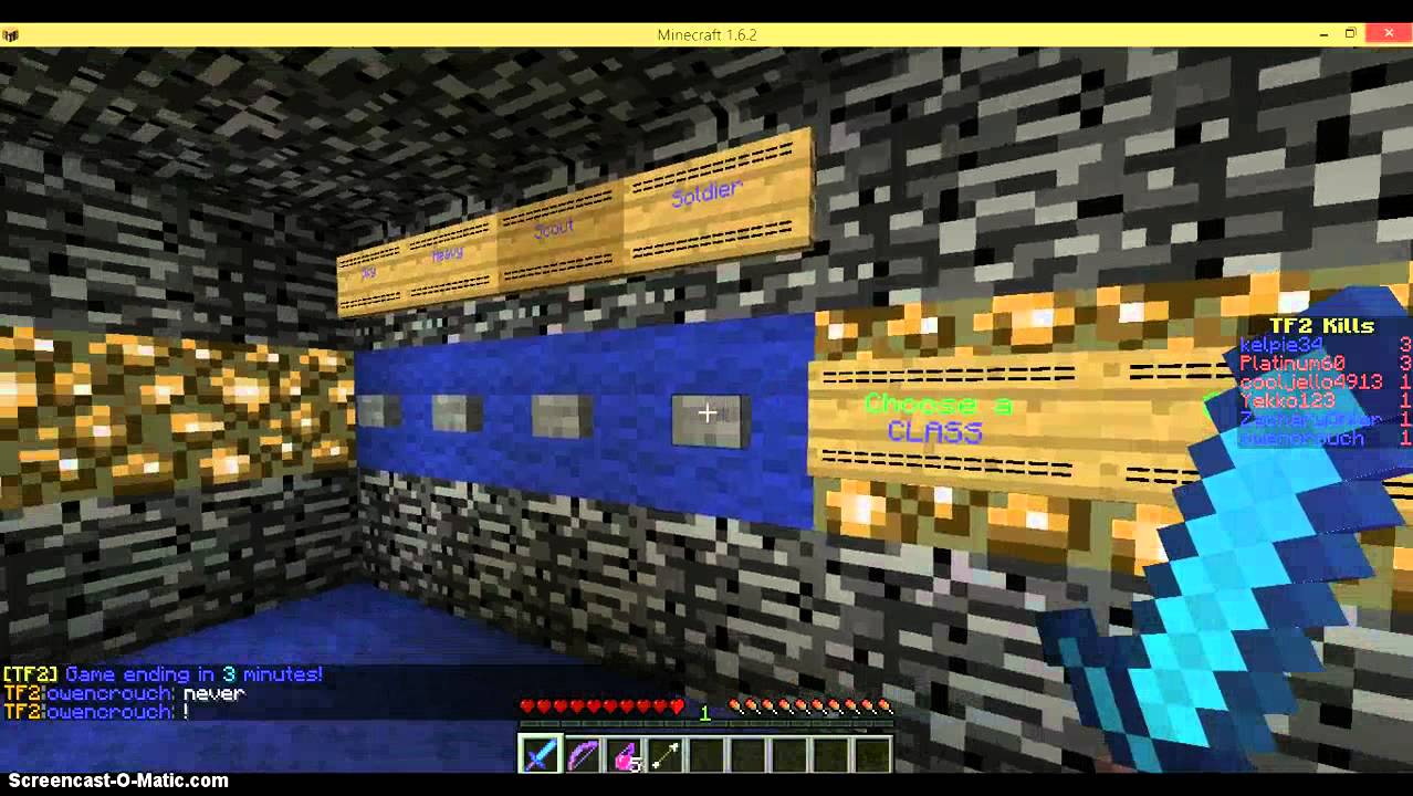 team fortress minecraft - YouTube