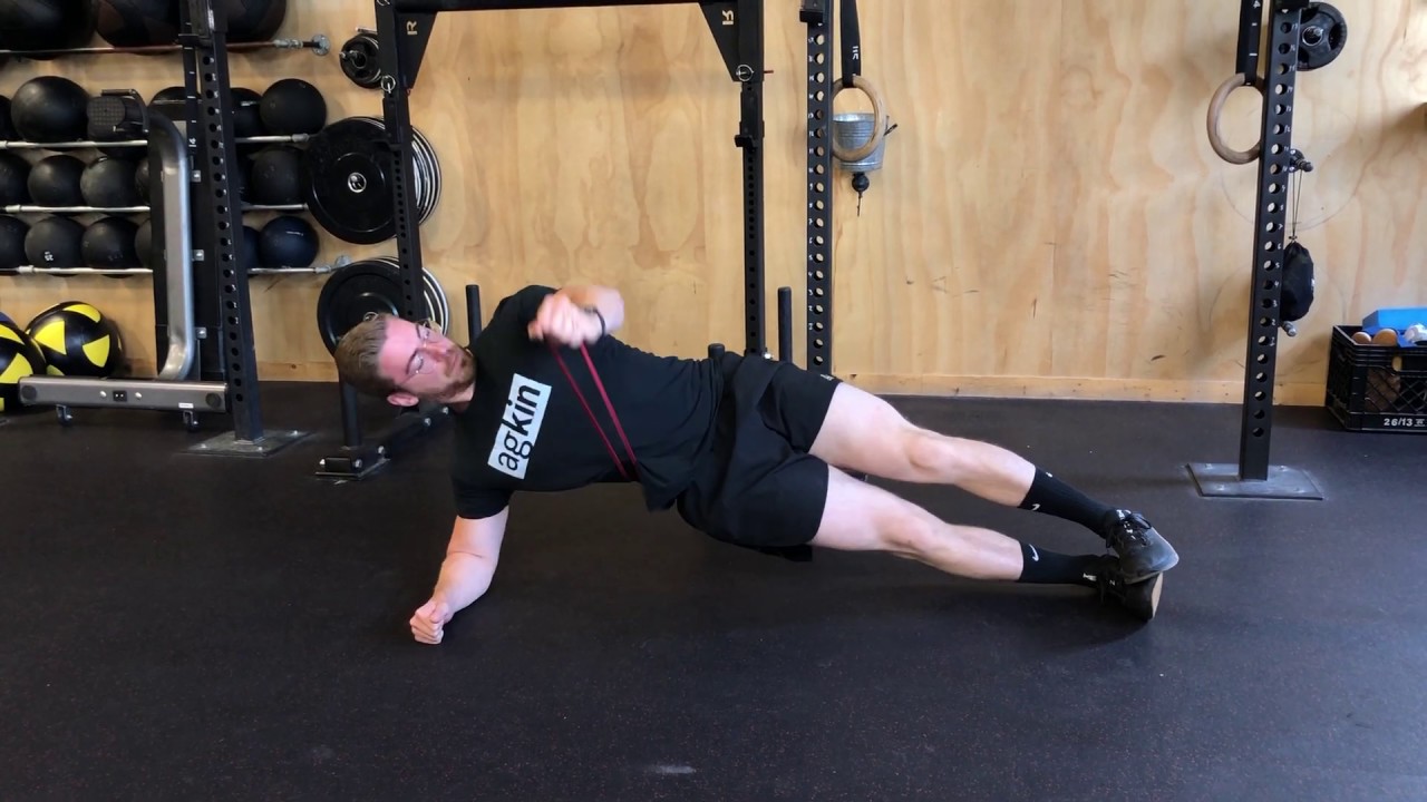 Lateral plank dynamic variations - YouTube