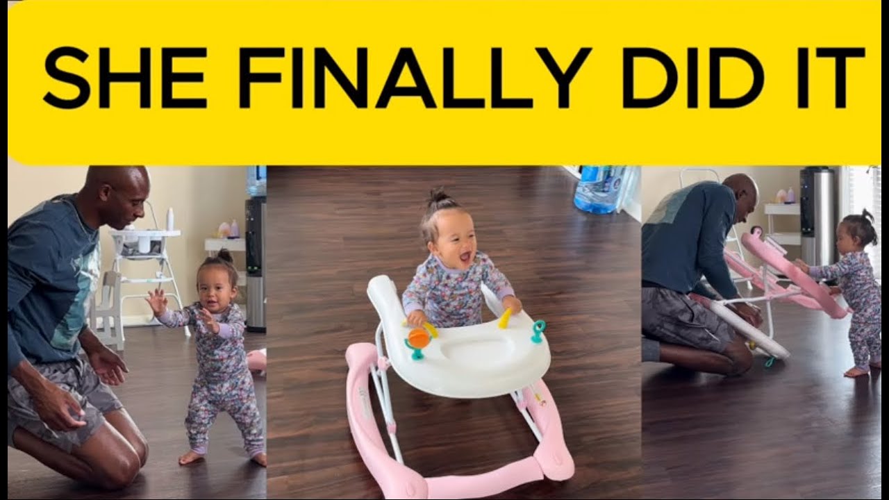 She Finally Started Walking | Walking Wednesday - YouTube