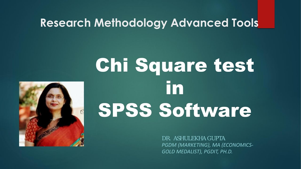 Chi Square Test in SPSS(chi square test using spss)(spss)(chi square ...