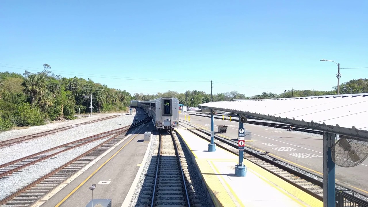 Amtrak AutoTrain #52 Coupling - YouTube