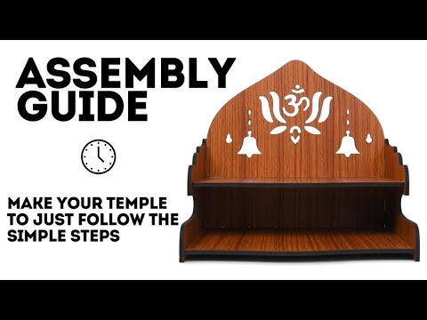 How to Assemble Temple from Gojeeva Step by Step Guide by Gojeeva ...