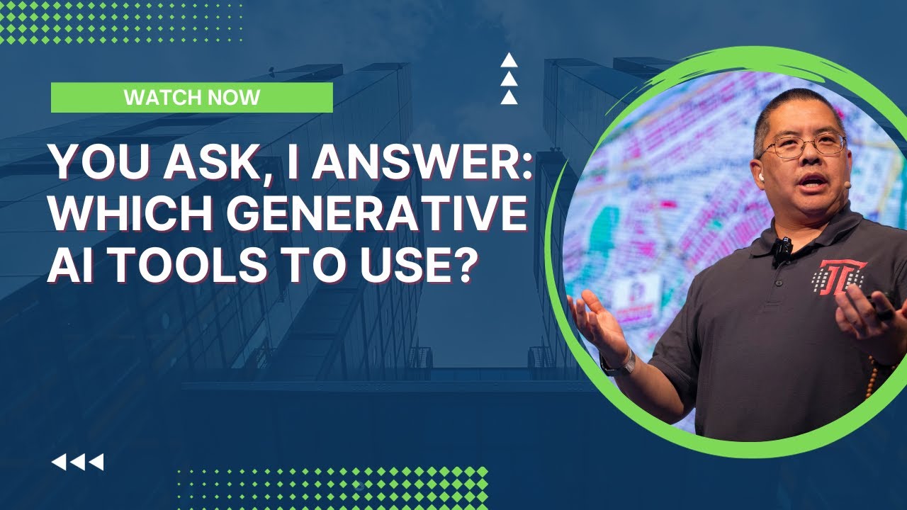 You Ask, I Answer: Which Generative AI Tools to Use? - YouTube
