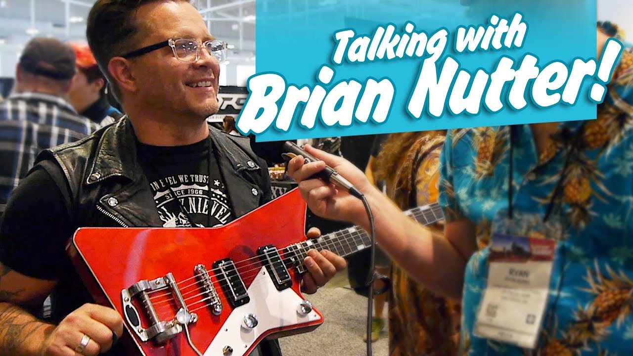 Talking with Brian Nutter - NUTTER GUITARS - Summer Namm 2019 - YouTube