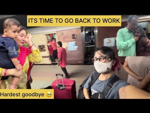 SAYING GOODBYE TO PARENTS 🥹🙏 EMOTIONAL VLOG 😭 - YouTube
