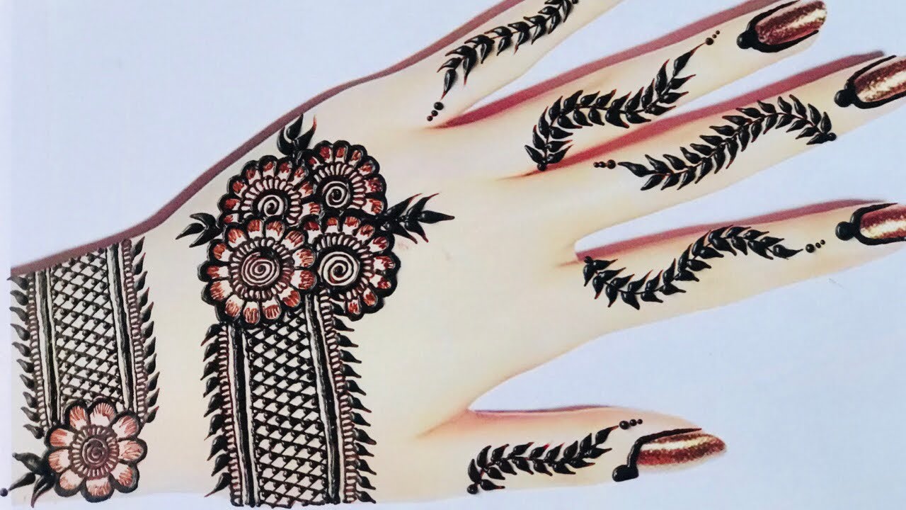 Mahadir Dijain | Back Hand Mehndi Design | Eid Mehndidesigns | Mehndi ...