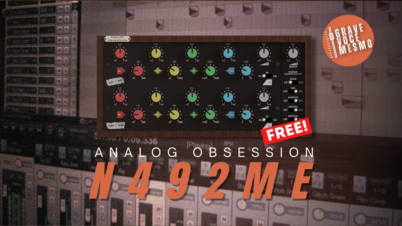 N492ME - Equalizador Stereo/Mid Side Simulação Neumann para ...