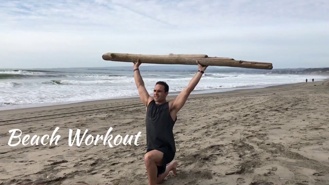 OUTDOOR BEACH WORKOUT - YouTube