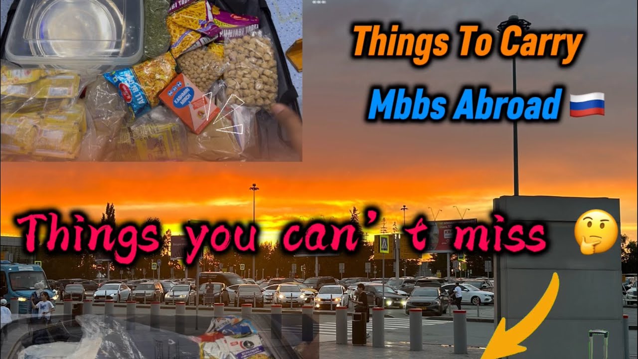 Things to Carry Before Going to Russia 🇷🇺 | MBBS Student | Packing ...