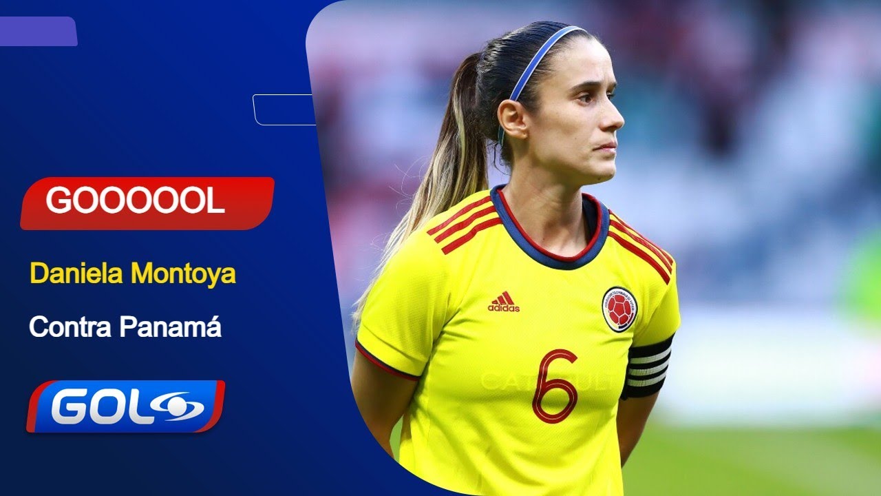 Gol de Daniela Montoya con Colombia femenina vs Panamá, en duelo preparatorio - YouTube