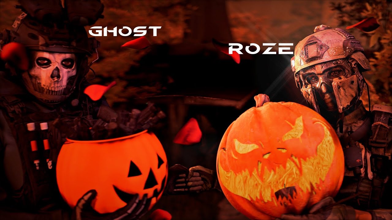 Ghost and Roze Halloween (SFM/COD/Speedposter) - YouTube