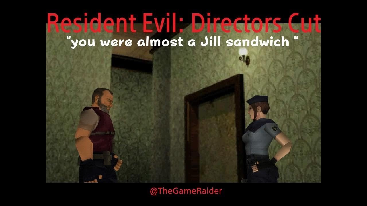 Resident Evil: Director's Cut, Barry saves Jill from the shotgun trap ...