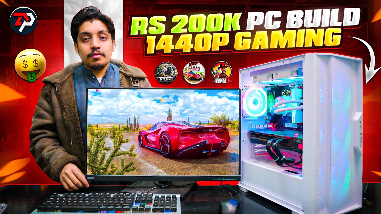 Best 2k Gaming PC Build in Pakistan with BENCHMARKs in 200k - YouTube