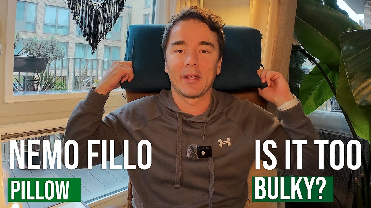 The Nemo Fillo camping pillow - YouTube