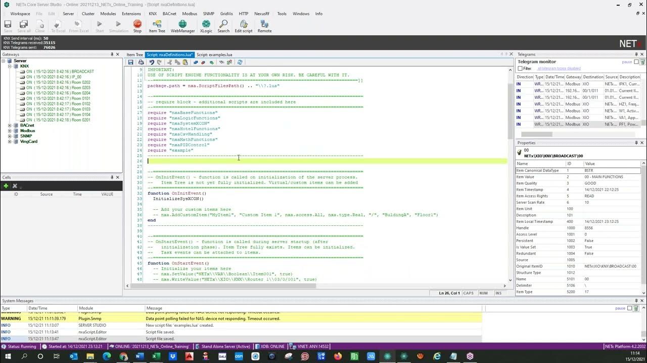 LUA Script Engine, XLogic and XCommands - Webinar Session 8 - YouTube