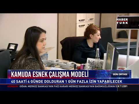 Kamuda esnek çalışma modeli
