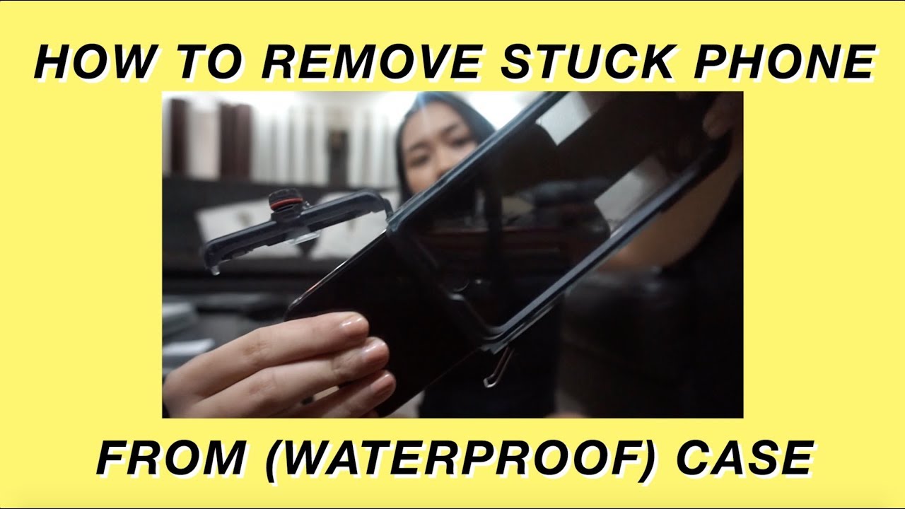How To Remove Stuck Phone from Case - YouTube