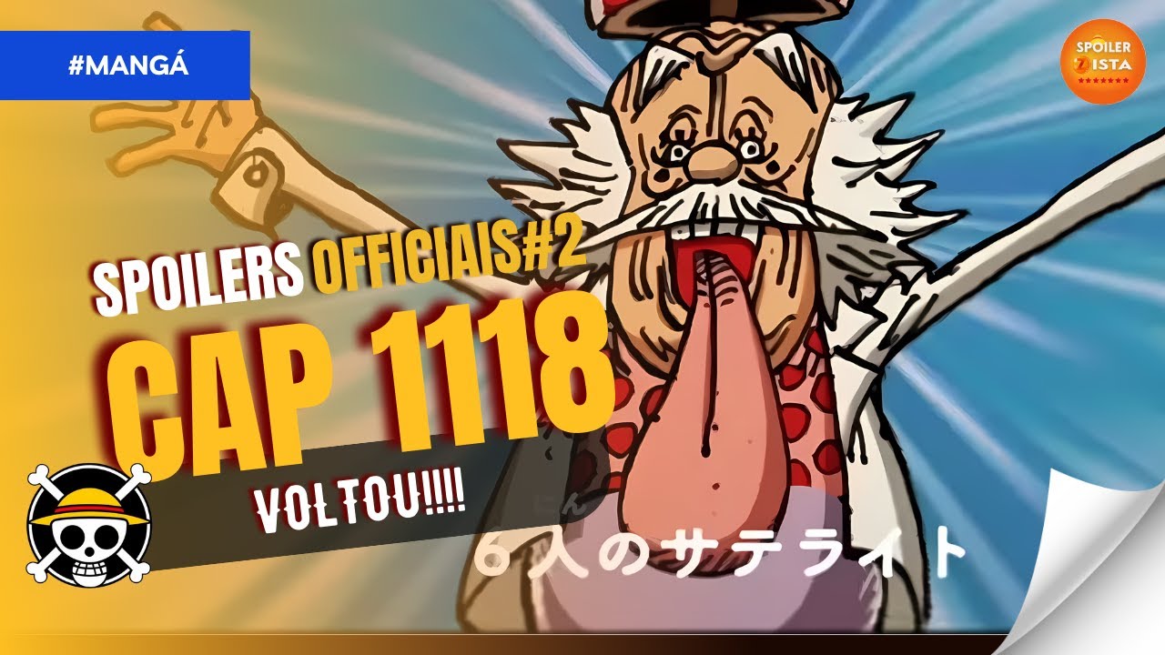 ONE PIECE CAPITULO 1118 (BOMBA!!!) - COMENTARIO E NOVOS SPOILERS ...