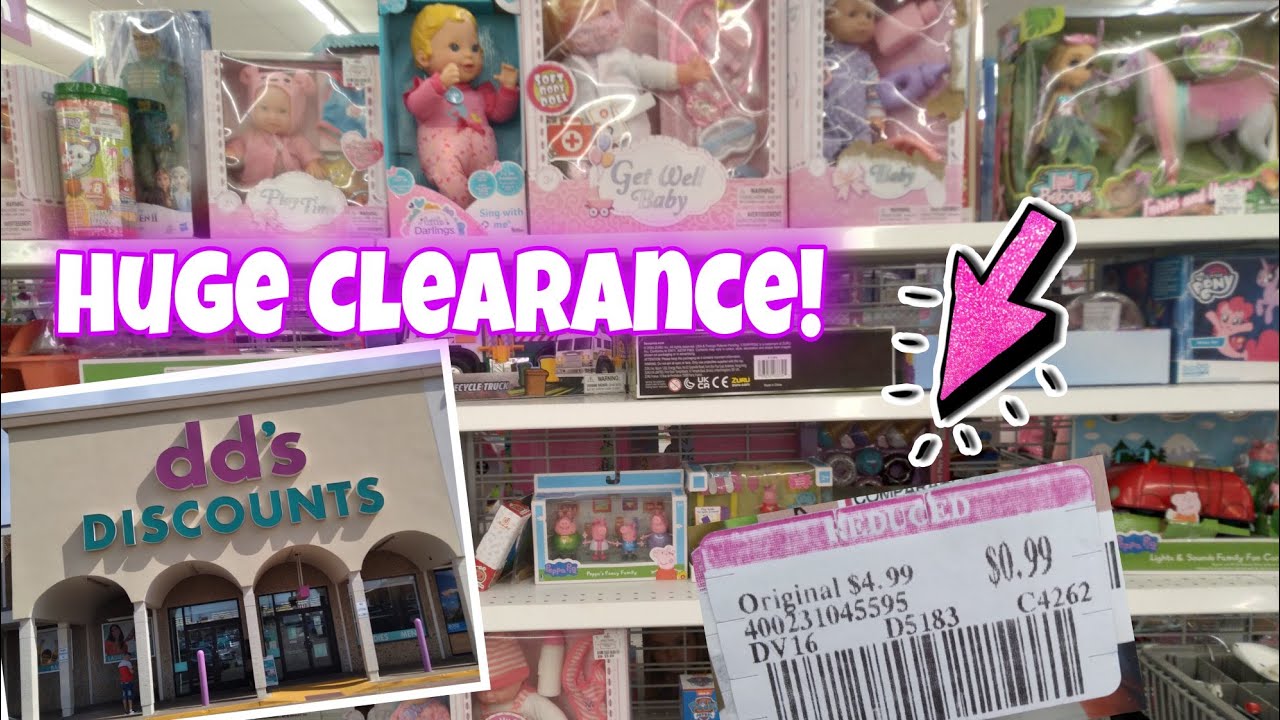 HUGE DD's Discount CLEARANCE!!! As Low As .99 cents!! - YouTube