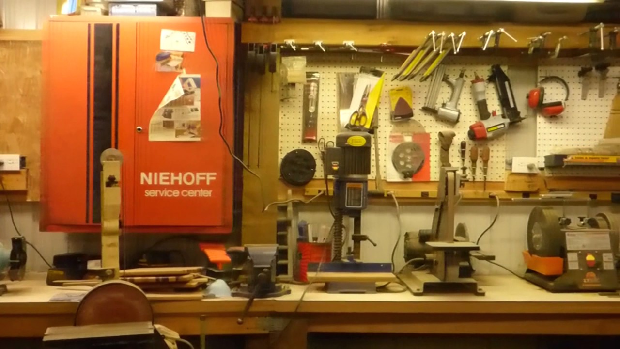 DIY shop ceiling fan and lighting - YouTube